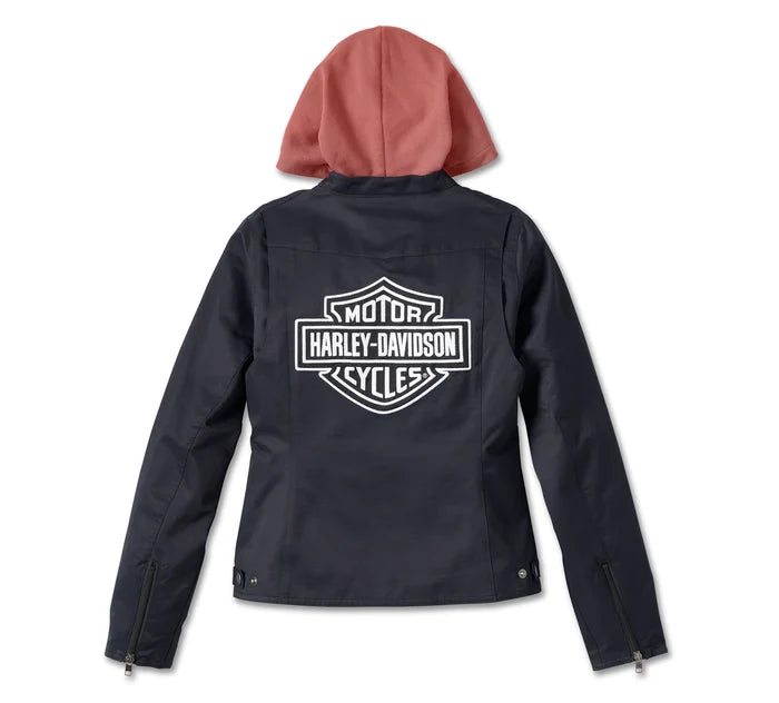 Chamarra casual Harley-Davidson® de mujer 3 en 1 - 97450-23VW – Coyote H-D